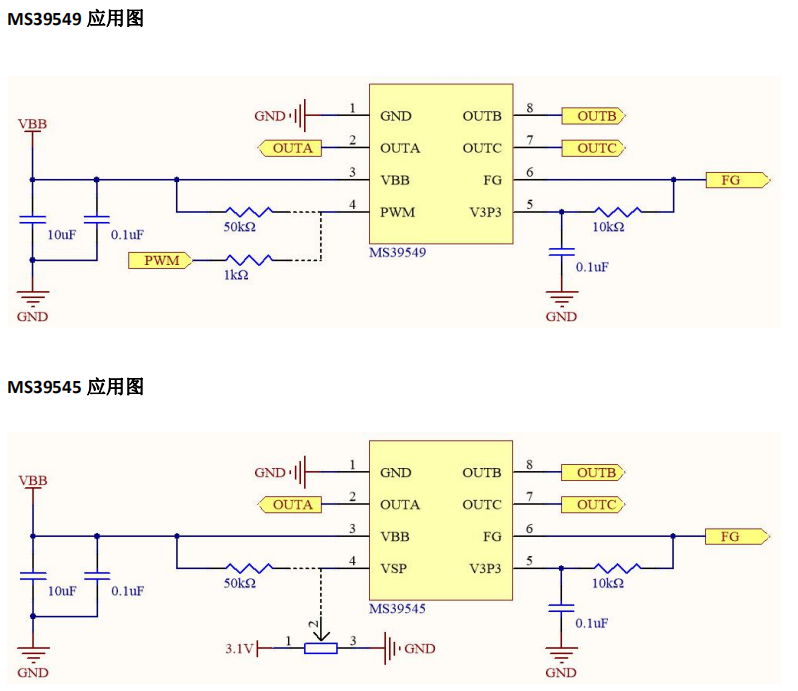 MS39549（MS39545）完全替代（兼容）A4949（A4945）